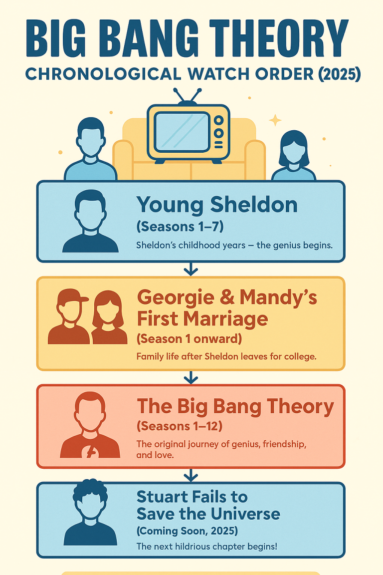 Best Big Bang Theory Watch Order (2025) | Full Guide for New