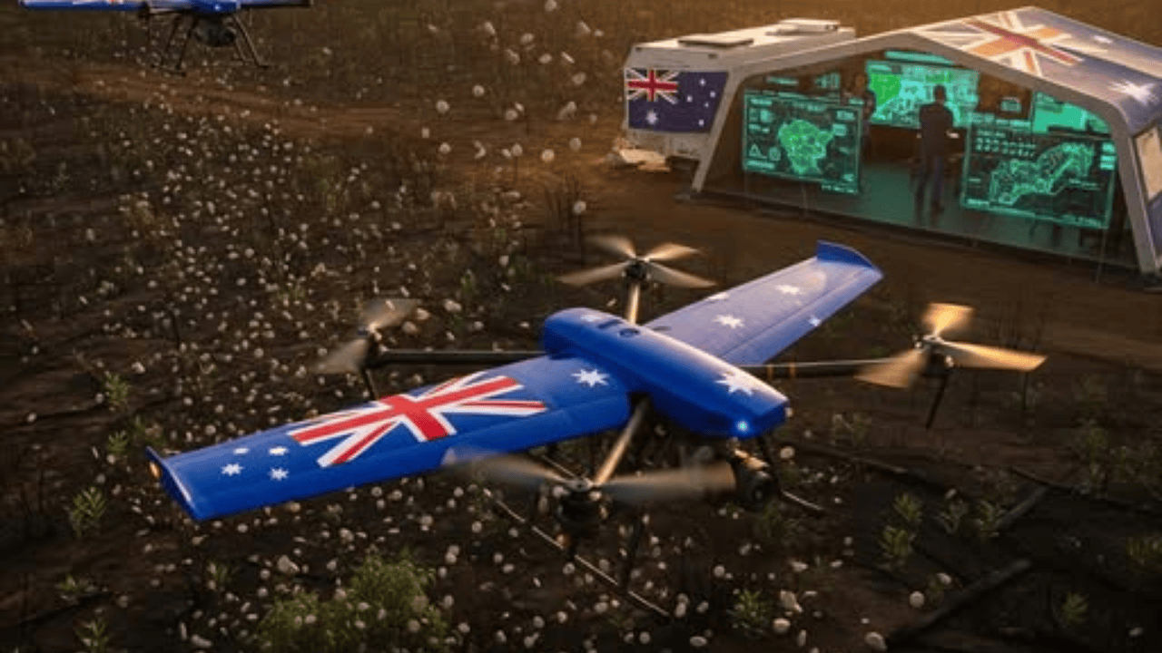 Australia’s AI Drones Plant 40,000 Trees a Day - Geeks Around Globe