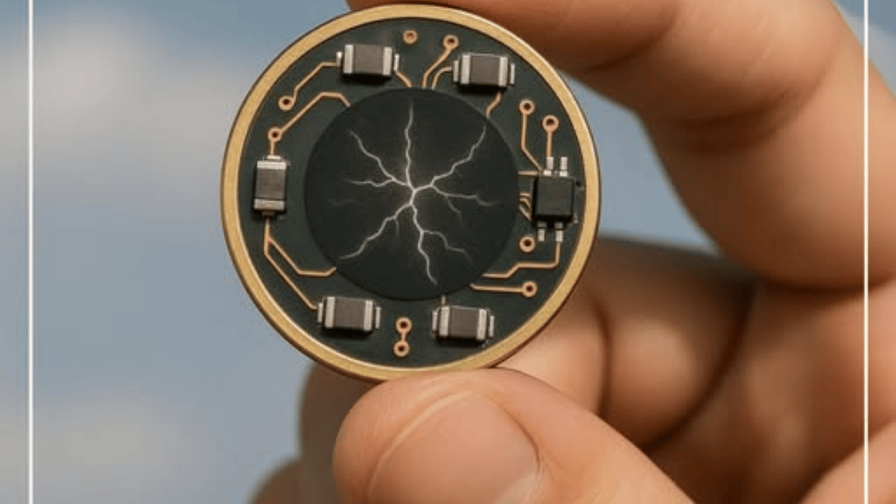 Japan Builds Coin-Sized Generator That Pulls Power from Air - Geeks ...