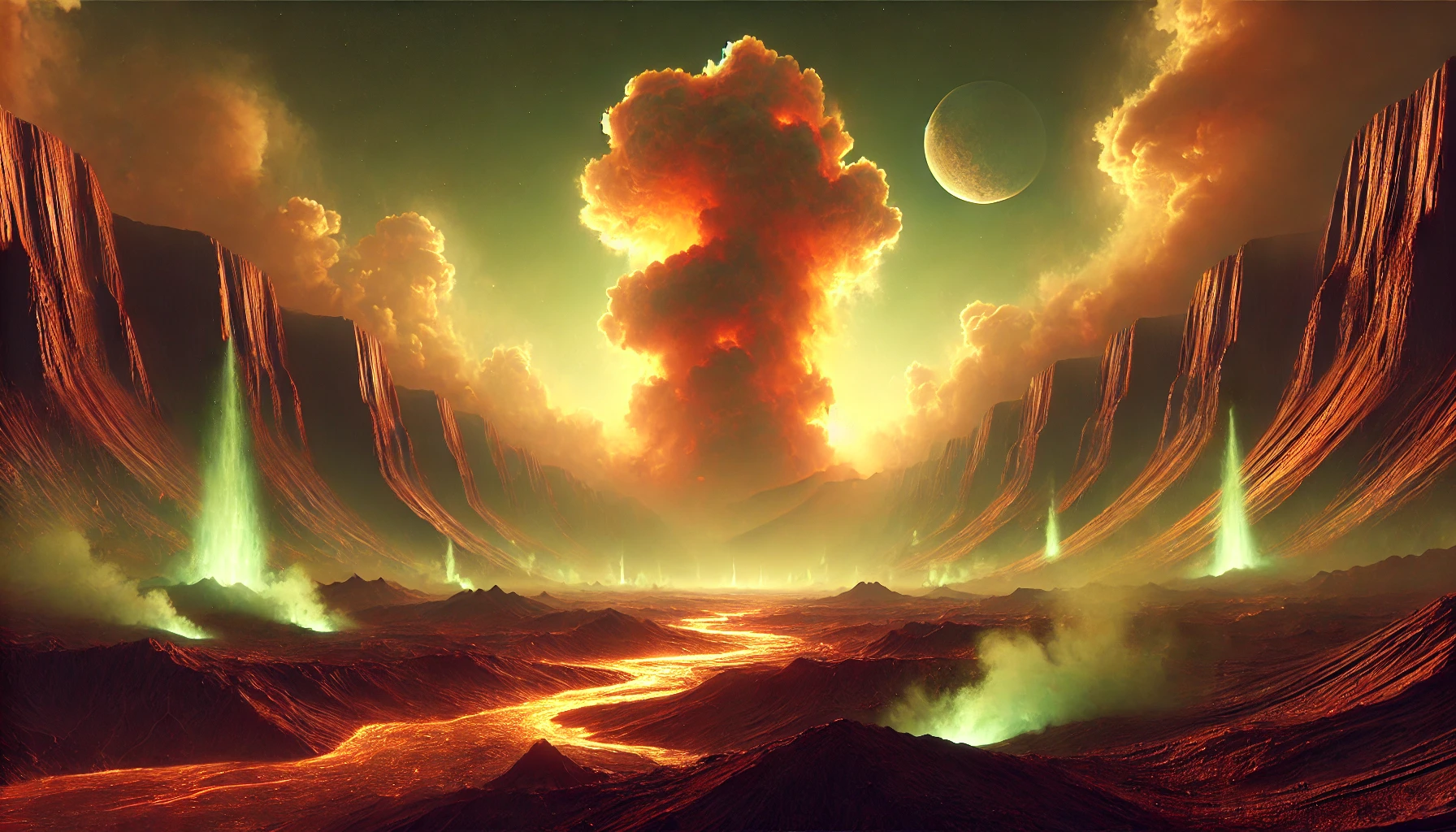 Scientists Reveal Mars Once Stayed Warm With Stinky Volcano Gases, Not ...