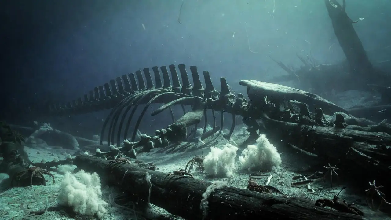 Scientists Watch Deep-Sea Giants Grow on Whale Bones and Wood in Low ...